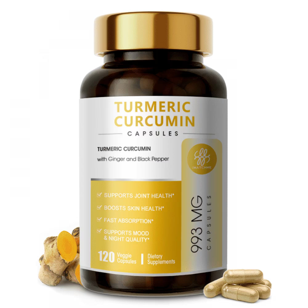 Turmeric Curcumin with Black Pepper Extract - High Absorption Ultra Po ...
